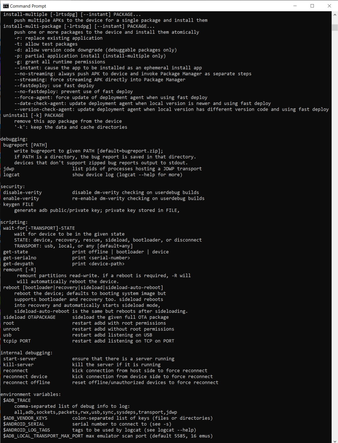 List of ADB and Fastboot Commands - Phonlab List of ADB and Fastboot Commands - Phonlab